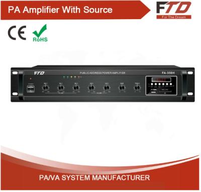 China PA Power Amplifier 350w Amplifiers And Speakers Power Mixer Power Amplifier Professional 20000w for sale