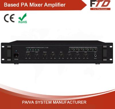 China power mixer amplifier economy 6 zone 3500w amplifier audio PA system amplifier for sale