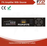 China power mixer amplifier active pa speaker system use in civil for sale