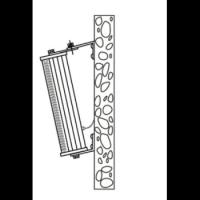 China Black indoor Weatherproof PA System Music Column Speaker  for school for sale