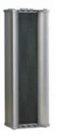 China outdoor gray Weatherproof PA System Music Column Speaker  for school for sale