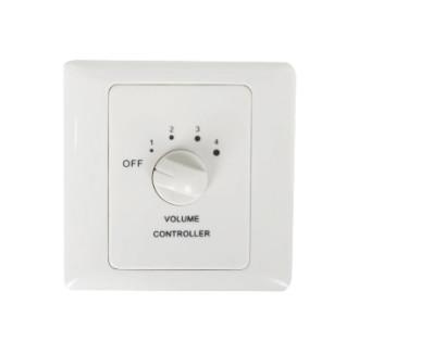 China PA (Public address) system 100V Volume Controller with Relay for sale
