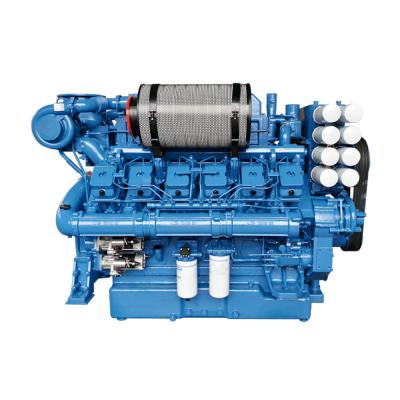 China 900kW-1520kW Diesel Engine Generator YC12VTD Yuchai Generators for sale
