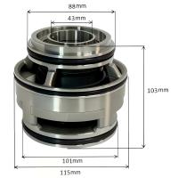 China 43MM Glf-43 Cartridge Mechanical Seal For Pumps Grundfos Sarlin Cartridge Seal for sale