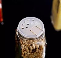 China Multi Size Square Glass Material Jar With Lid, Empty Food Storage Glass Jar for sale