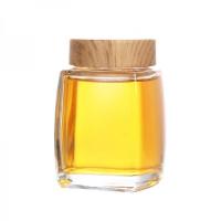 China Empty Glass Jar Square Shape High Safety Glass Jar For Food Storage for sale