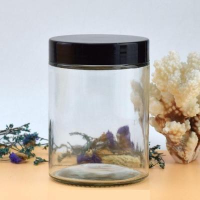 China Professional Glass Jar Round Shape For Food Storage With Long Service Life for sale