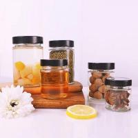 China High Borosilicate Glass Storage Jar Highly Transparent European Style For Home for sale