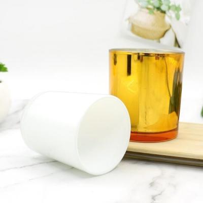 China Customized Sizes Scented Candle Glass Jar With Long Service Life for sale