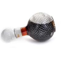 China Ball Shaped Glass Wine Bottle Decanter With Long Service Life for sale