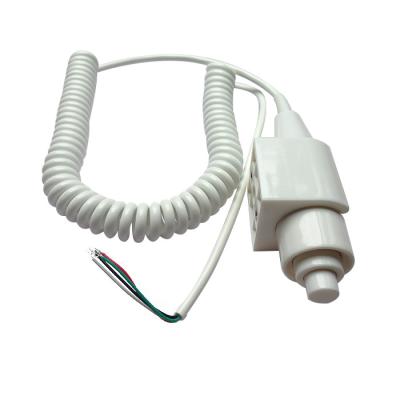 China Two Step Push Button Omron X Ray Hand Switch For Dental Machine White Color for sale