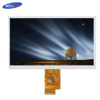 China Normally Black Car LCD Display WellDa 7 Inch LCD Screen For Car for sale