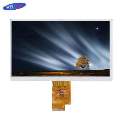 China Normally Black Car LCD Display WellDa 7 Inch LCD Screen For Car for sale