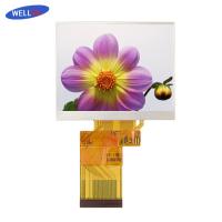 China 320x240 HD LCD Display 3.5 Inch Tft Lcd 350 Nits Brightness RGB Interface for sale