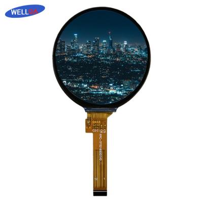 China Seamless Visuals Round LCD Monitor with 2 White LED Backlight for sale