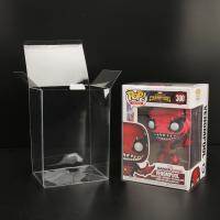 China 4 Inch Funko Pop Protector Case 0.35-0.5mm Thickness Clear Acrylic Display Box for Collectibles for sale