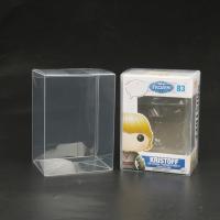 China 4 Inch Funko Pop Protector Case 0.35-0.5mm Thickness Clear Acrylic Display Box for Collectibles for sale