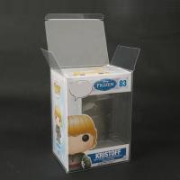China 4-inch 0.5mm PET Auto Lock Funko Pop Protector Box - Clear Display Case for Collectible Figures for sale