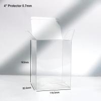 China 4-inch 0.7mm PET Funko Pop Protector with Anti-Scratch Surface and 96% UV Resistance for sale