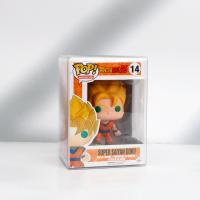China 4-inch 0.7mm PET Funko Pop Protector with Anti-Scratch Surface and 96% UV Resistance for sale