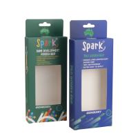 China Custom Printed Hollow Paper Box 250g-400g Art Paper Retail Packaging with 8-12 Day Production for sale