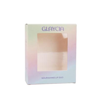 China Custom Paper Packaging Box with Transparency Window - 250g-400g Art Paper, 1000pcs MOQ for sale