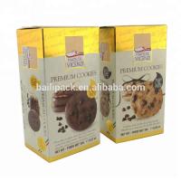 China Custom Eco-Friendly Food Packaging Window Box 0.2-0.6mm Thickness Cookie Gift Box Custom Sizes for sale
