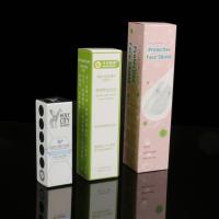 China Custom OEM Cosmetic Paper Packaging Box 0.2-0.6mm Thickness Foldable Retail Box for Face Cream and Skin Care Products for sale