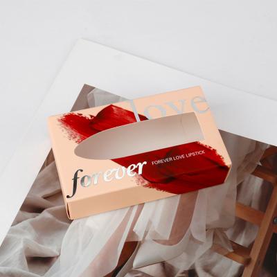 China Custom Logo Lipstick Packaging Box 250g-400g Paper with 8-12 Day Production | Eco-Friendly Options for sale