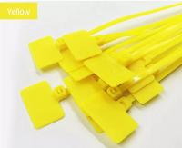 China 4*150mm Nylon Cable Tag Ties Plastic Loop Ties Self Locking Zip Ties for sale