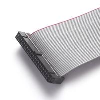 China 1.27mm Computer Ribbon Cable 300V 2.54 IDC 2 Pin-64 Pin Annealed Stranded for sale