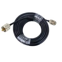 China CB Ham Radio RG58 Extension Cable PL259 Pigtail UHF PL-259 Male to UHF SO-239 Female for sale