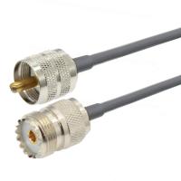 China CB Ham Radio RG58 Extension Cable PL259 Pigtail UHF PL-259 Male to UHF SO-239 Female for sale