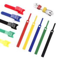 China Multicolor Reusable Cable Management Ties 150mm Electrical Cable Accessories Straps for sale