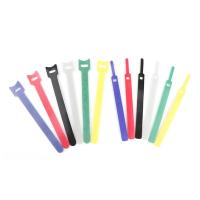 China Multicolor Reusable Cable Management Ties 150mm Electrical Cable Accessories Straps for sale