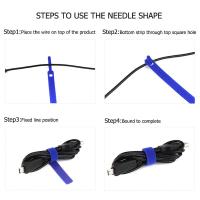 China Multicolor Reusable Cable Management Ties 150mm Electrical Cable Accessories Straps for sale