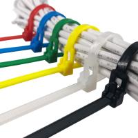 China Releasable Quick Release Cable Ties Colorful Reusable 5*200MM for sale