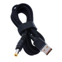China 65W Laptop USB Male Cable DC 20V 2.25A 3.25A 5.5x2.5mm For Computer for sale