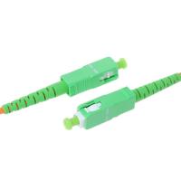 China ELETECK APC-SC APC-SM Fiber Optic Jumper Cable 3mm Extension Patch Cord for sale