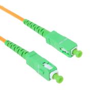 China ELETECK APC-SC APC-SM Fiber Optic Jumper Cable 3mm Extension Patch Cord for sale