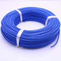 China 0.3mm 1.5mm 2.5mm Silicone Wire Cable Heat Resistant 300 Deg C Fiberglass Braided for sale