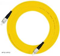 China ST To ST Simplex Optic Fiber Patch Cord LC To LC 3mm 2mm Jumper SM Single Mode for sale
