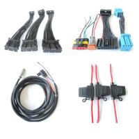 China Eleteck DVD Player Automobile Wiring Harness 12AWG 20AWG 30AWG for sale