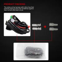 China Offroad Truck IP68 LED Light Bar Wiring Harness 300W LED Automotive Wiring Harness for sale