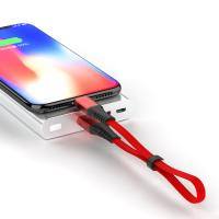 China 30CM Nylon Braided Lightning Cable Type C Fast Charging For S7 S6 for sale