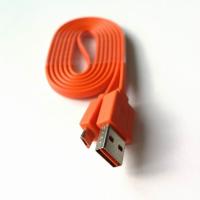 China Micro USB Noodle Charging Cable 3F For JBL Charge 3+ Flip3 Flip2 Blue Tooth Speaker for sale