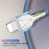 China 1m 2m USB Data Transfer Cables Type C Micro Lightning 3A ISO9001 For Iphone 12 Pro Max for sale