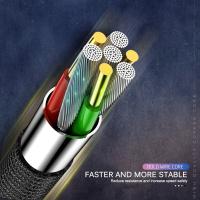 China 1m 2m USB Data Transfer Cables Type C Micro Lightning 3A ISO9001 For Iphone 12 Pro Max for sale