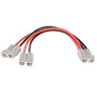 China 50 Quick 300mm Electric Wire Harness 600V Double Pole Connector for sale