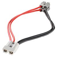 China 50 Quick 300mm Electric Wire Harness 600V Double Pole Connector for sale